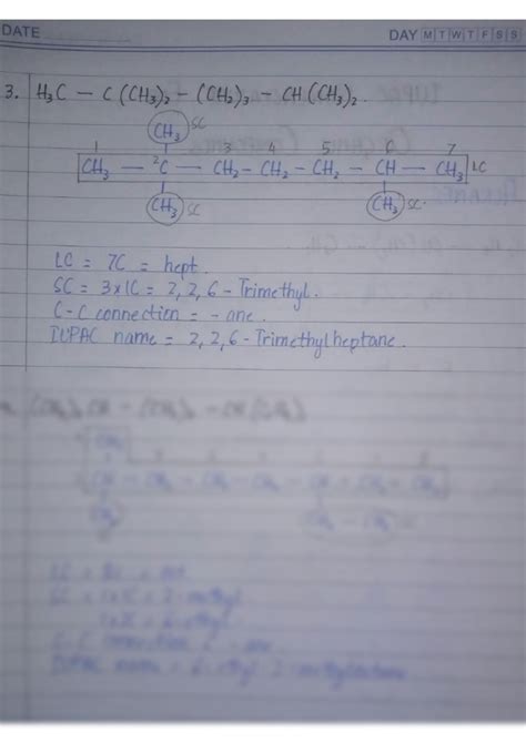 SOLUTION Iupac Naming Worksheet Studypool
