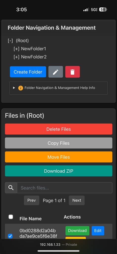 github russpalms filerise dev fork of 🗂️ lightweight self hosted