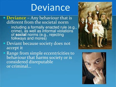Ppt Exploring Sociology Roles Norms And Deviance In Society