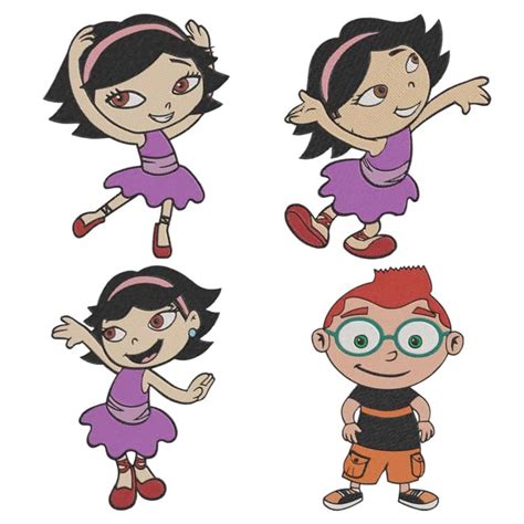 Disney Little Einsteins June Dancer Graceful Poses Leo Conductor Leader