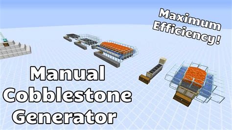How To Build A Cobblestone Generator Complete Schematic Guide How To Build A Cobblestone Generator Complete Schematic Guide
