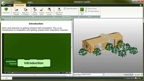 Getting Started With Simplebim 1 4 Introduction YouTube