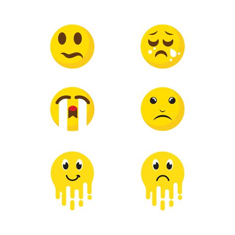 Sad Emotion Vector Icon Design Illustration 3703183 Vector Art At Vecteezy