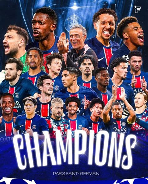 Ligue Des Champions Le Paris Saint Germain Remporte Le Premier Trophee