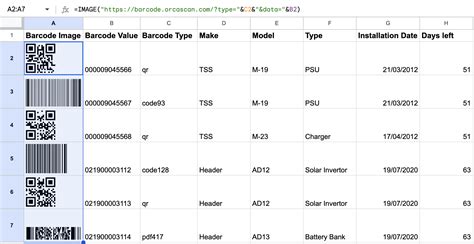 How To Generate Barcodes In Google Sheets