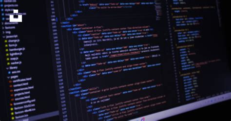 A Computer Screen With A Bunch Of Code On It Photo Free Czech