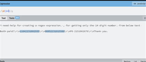 Regex Expression For 14 Digit Number Studio Uipath Community Forum