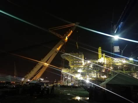 My Very 1st Experience Witnessed Heavy Lifting Operation By Asian Hercules 2 It Is Bokor Cpp Lq