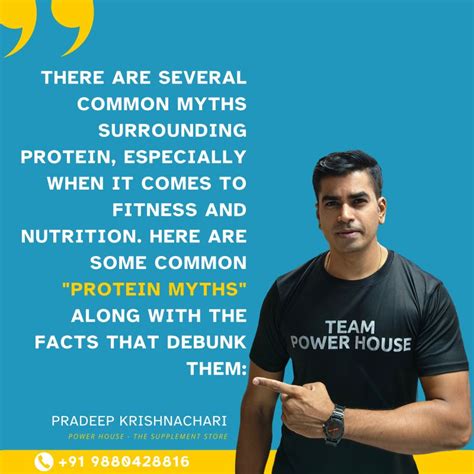 What Are Protein Myths Pradeep Krishnachari Posted On The Topic Linkedin