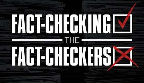 Book Review Fact Checking The Fact Checkers Capital Research Center