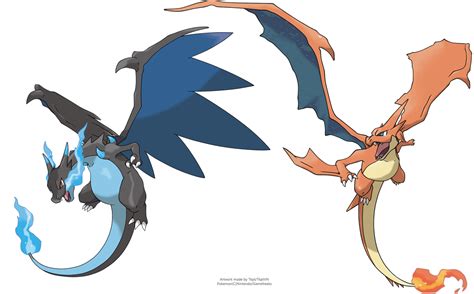 Mega Charizard X Mega Charizard Y Pokemon Dragon Pokemon Charizard