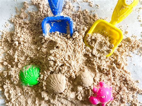 How Do They Make Kinetic Sand Easy Diy Kinetic Sand Recipe Tutorial
