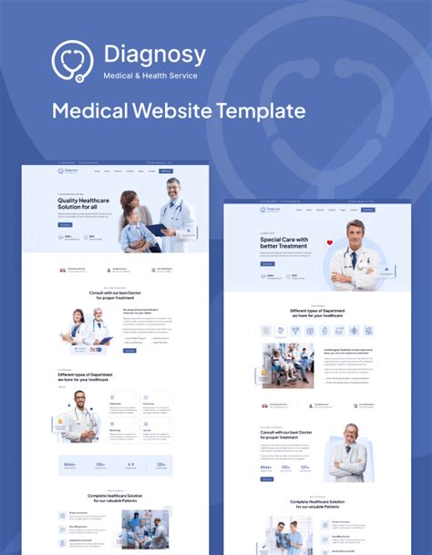 diagonsy doctor html5 responsive website template