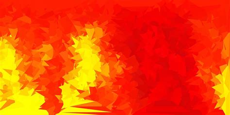 Light Orange Vector Abstract Triangle Pattern 15470828 Vector Art At Vecteezy