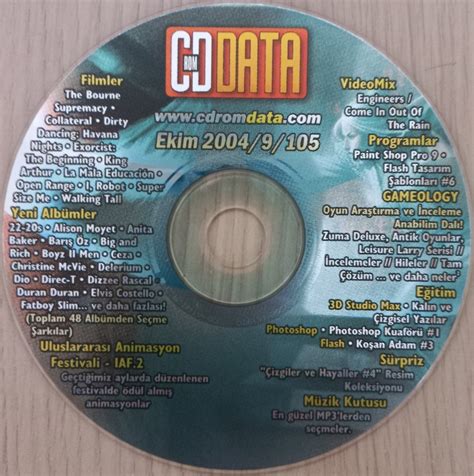 Cd Rom Data Ekim 2004 Infinity Experiments Free Download Borrow