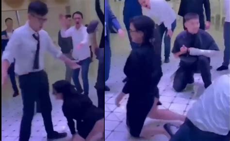 Mujer Perrea Hasta El Suelo Y Se Olvida Que Trae Falda