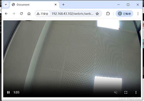 使用webrtc Streamer查看rtsp实时视频webrtc Streamerexe Csdn博客