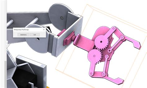 using the solidworks temporary fix group command goengineer