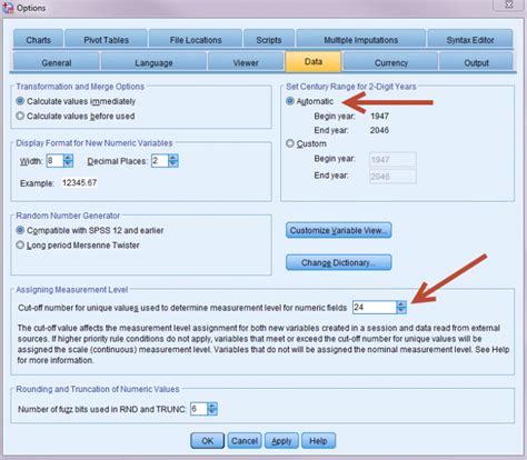Customizing Spss