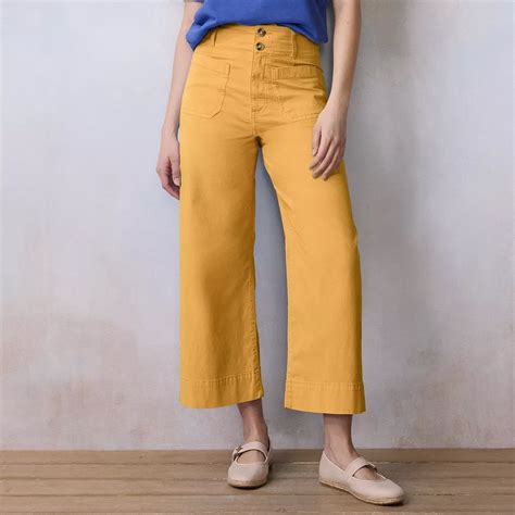 Womens Lc Lauren Conrad Wildflower Wide Leg Pants