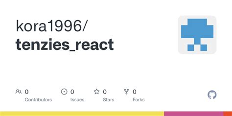 GitHub Kora Tenzies React
