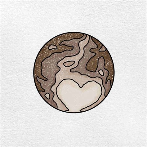 How To Draw Pluto Helloartsy