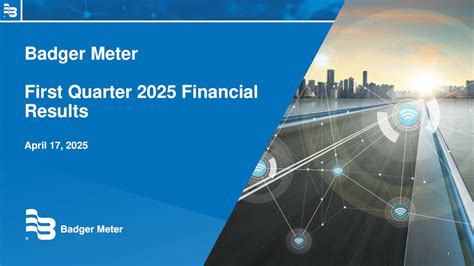 Badger Meter Inc 2025 Q1 Results Earnings Call Presentation Nyse