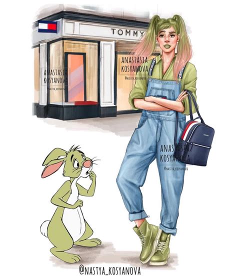 شخصیت های کارتون وینی پو پا به دنیای مد گذاشتند