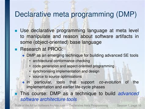ppt advanced oosa state of the art on software architecture