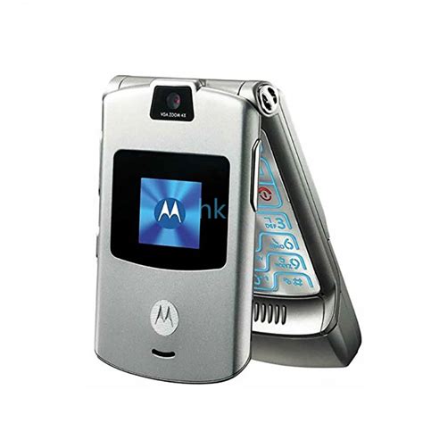 1000 ori Celular Moto ro la V3 Versão Mundial Flip GSM Quad Band