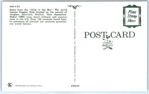 Scene From The Mine In The Sky Isinglass Mountain Grafton New