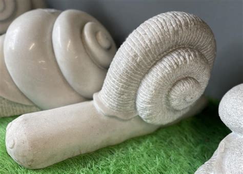 Køb Snegl Indisk 5 Ca L 50 H 28 Cm Sten Og Granit Butikken