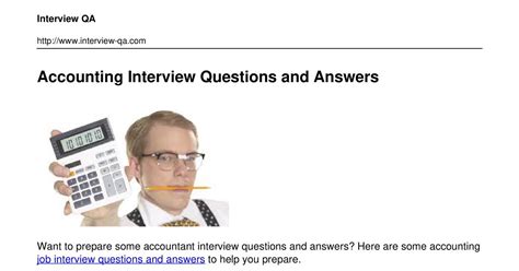 Accounting Interview Questions And Answers Pdf Docdroid