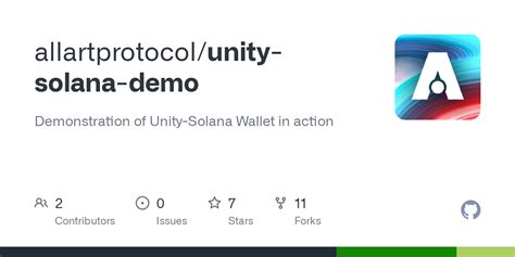 GitHub Allartprotocol Unity Solana Demo Demonstration Of Unity Solana Wallet In Action