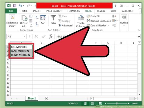 data validation excel dengan rumus if