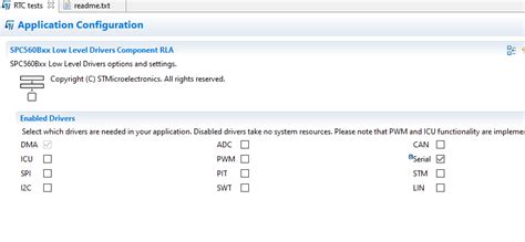 Enable Rtc Driver On Spc560b Discovery Board Spc5