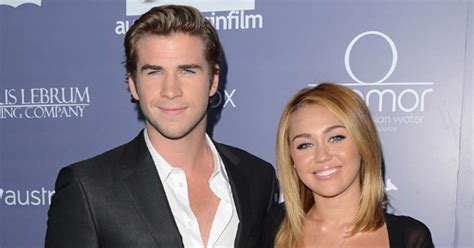 마일리 사이러스 리암 헴스워스 커플 파혼위기