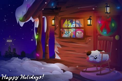 节日贺卡 Scratch编程