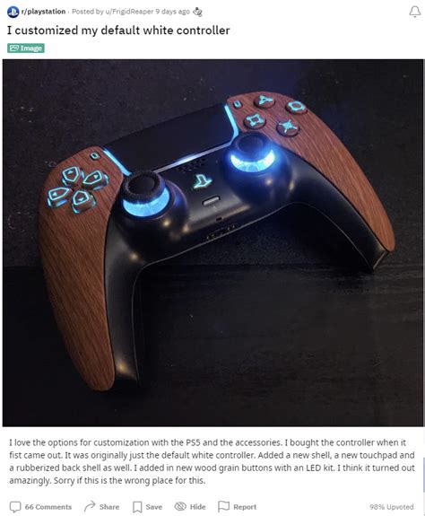 Seorang Gamer Melakukan Modifikasi Controller DualSense Edge Layaknya Produk Premium