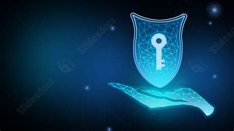 Best Data Security Powerpoint Background For Presentation