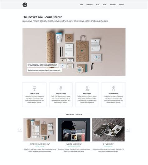 30 responsive bootstrap web templates