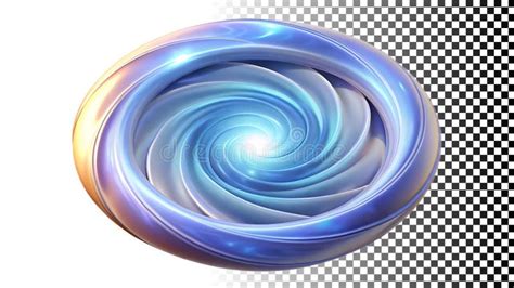 Blue Energy Swirl Dynamic Flow Power Effect Swirling Energy And Motion Graphic Png