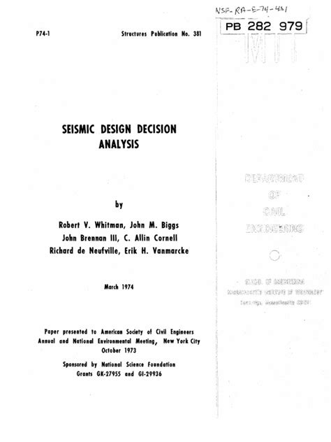 Seismic Design Of Concrete Structures Pdf Engineering