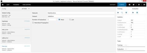 Project Window Using Executor On The Config Tab Docs Neural