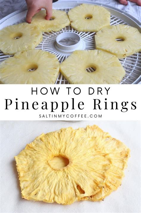 Homemade Pineapple Rings Simple Diy Drying Guide Dried Pineapple