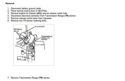 Q A P0707 P0705 Transmission Range Sensor Circuit High Low Input