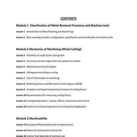 Manufacturing Processes Ll Iit Lecture Notespdf Docdroid
