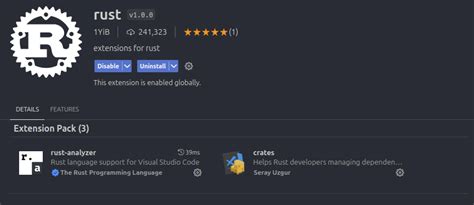 installation learn rust