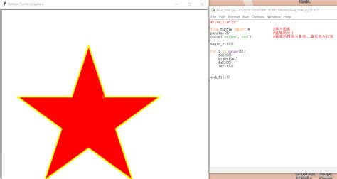 Python五角星黄边红底python五角星边框为黄色 Csdn博客