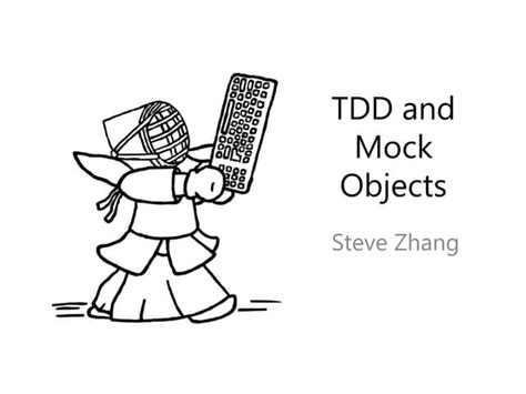 tdd and mock objects pptx web development internet